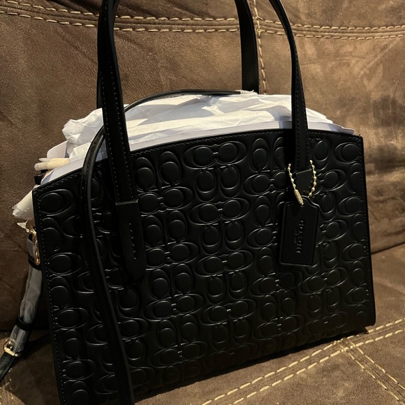 Coach | Bags | Coach Signature Leather Tote | Poshmark